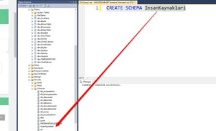 SQL Server'da Schema Oluşturmak | SQL Server Eğitimleri